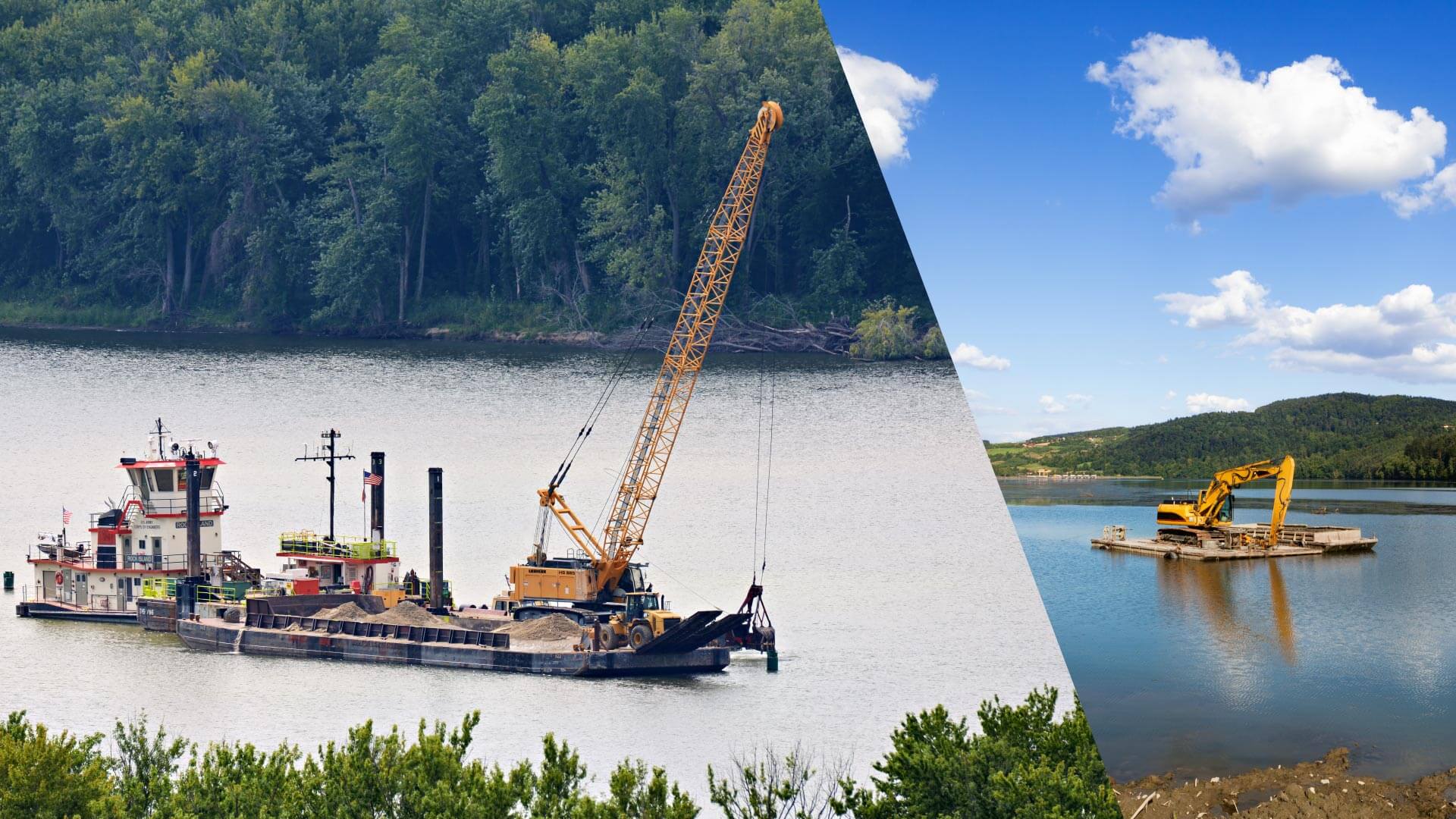 River Dredging Projects Challenges